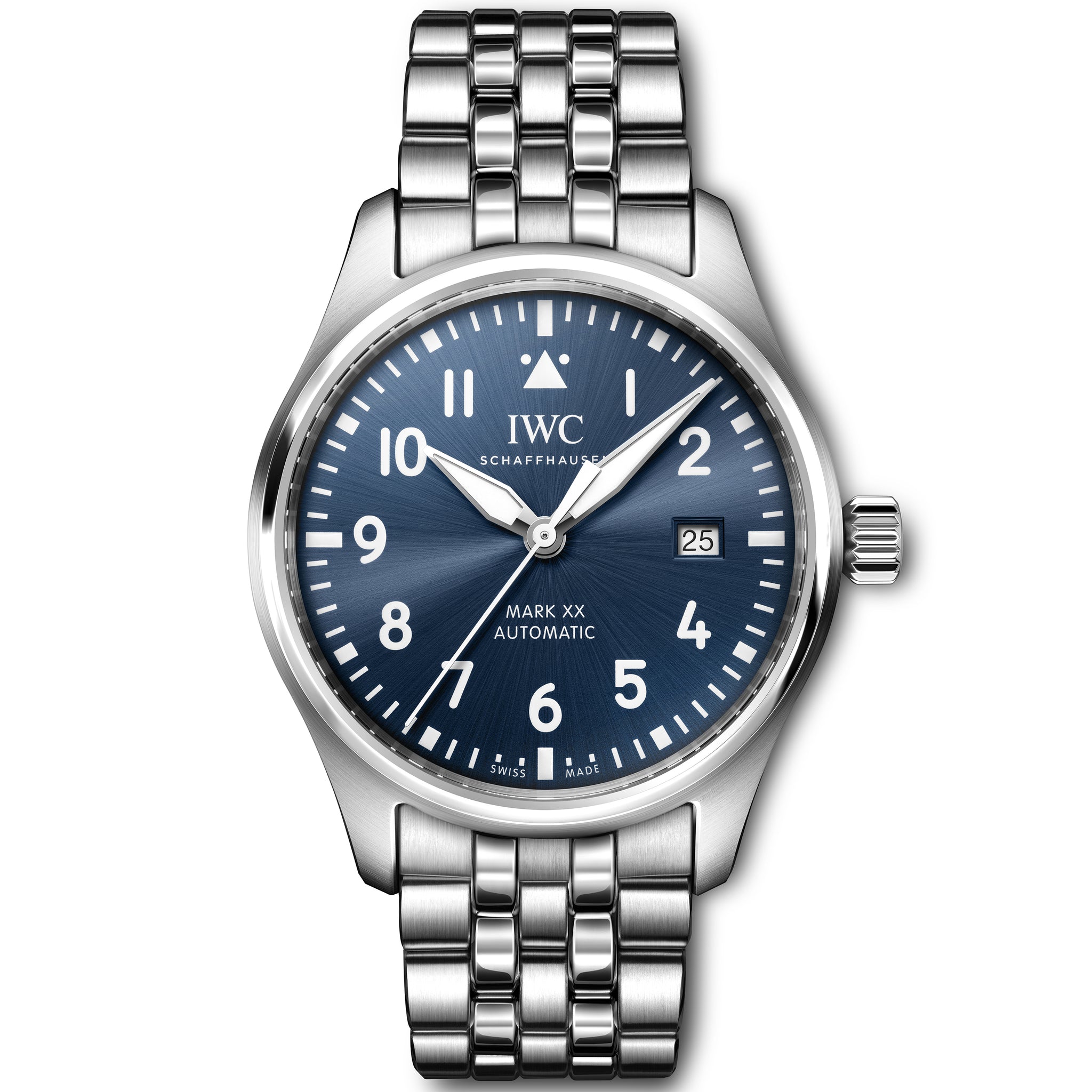 IW328204 | IWC Pilot's Watch Mark XX Blue Dial on Bracelet Watch