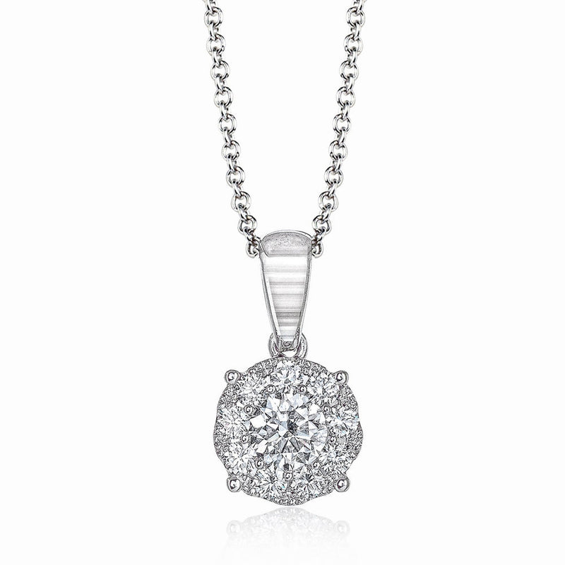 MP1833 | Simon G. Pendant Necklace in 18k Gold with Diamonds