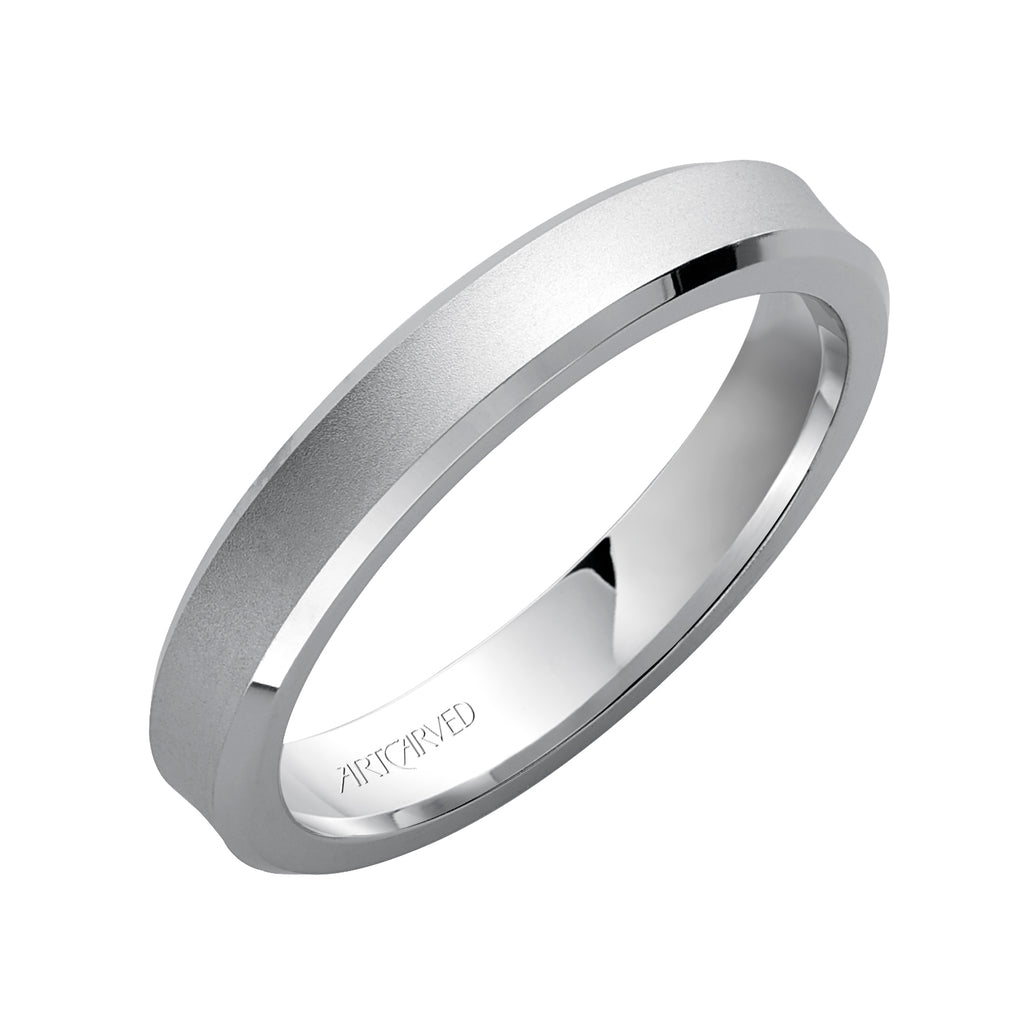 Artcarved Boundless Wedding Band 14K White Gold 6MM 11-WV7188 – C&C